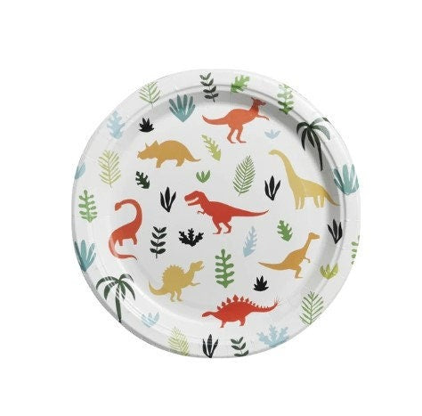 7" Modern Dinosaur Plates – PARTYBAR.CO